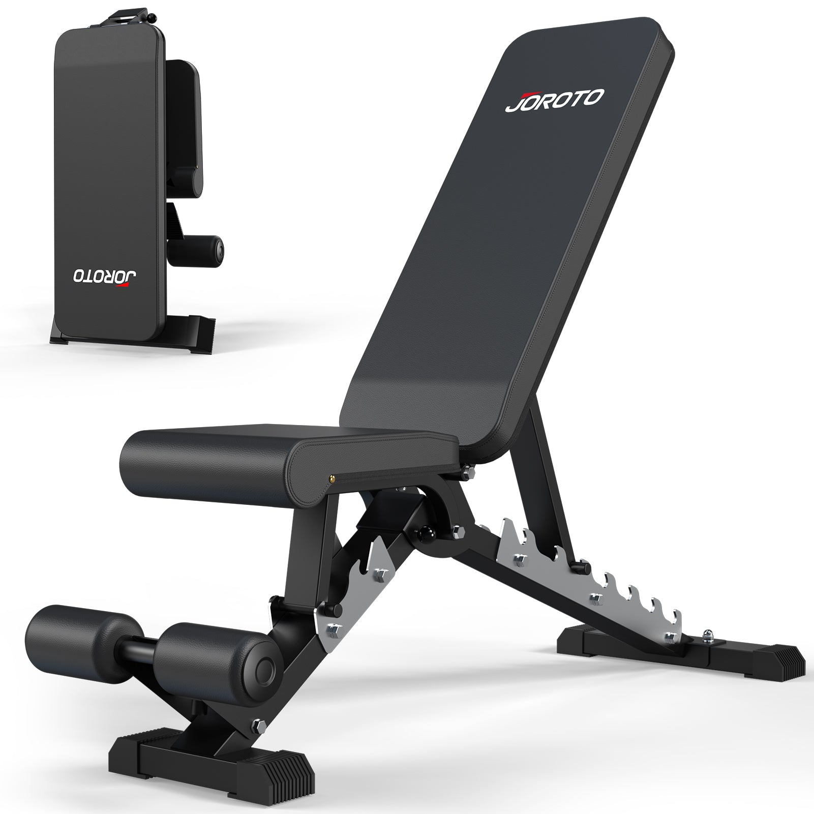 Foldable Adjustable Weight Bench MD60 – Saves 80% Space, Commercial ...