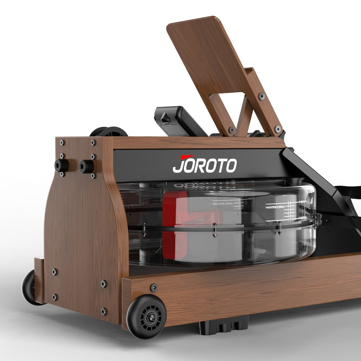 JOROTO MR280PRO Water Rower: FSC-Certified Oak, Foldable & Quiet for Home