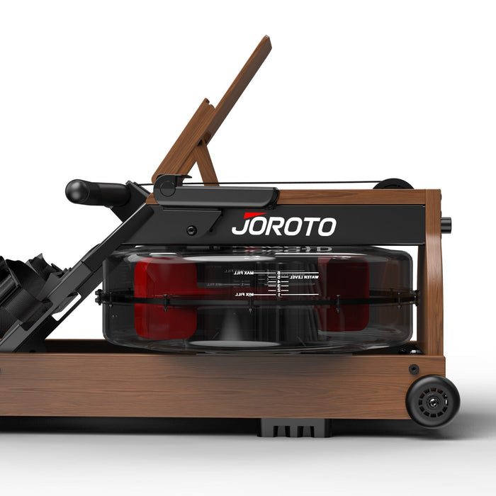 JOROTO MR280PRO Water Rower: FSC-Certified Oak, Foldable & Quiet for Home